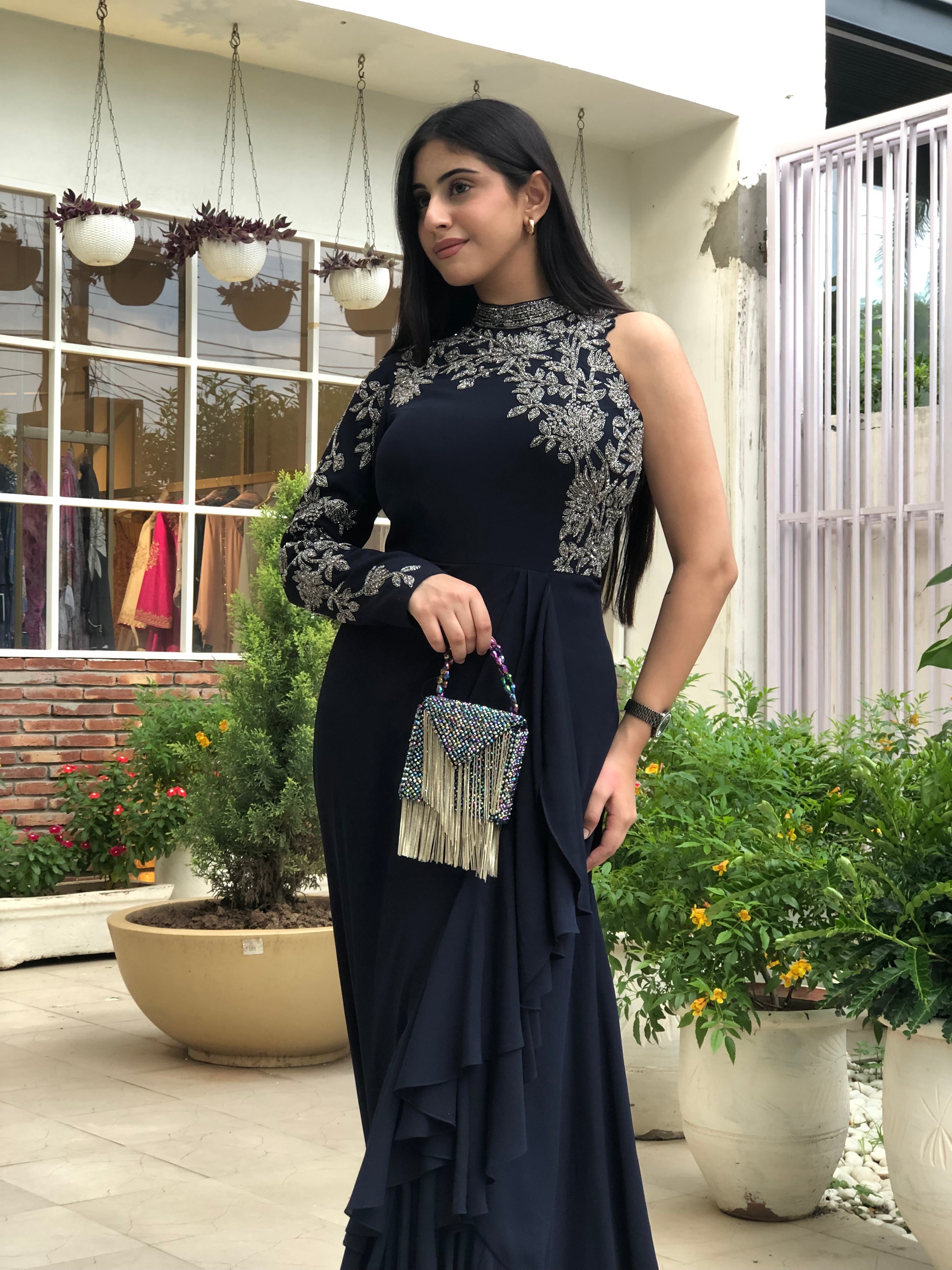 Fish Cut Gown – Sage Couture